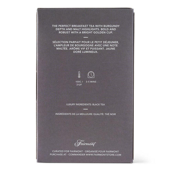 Imperial Breakfast Tea | Lot 35 | Fairmont Store - Fairmont Store US